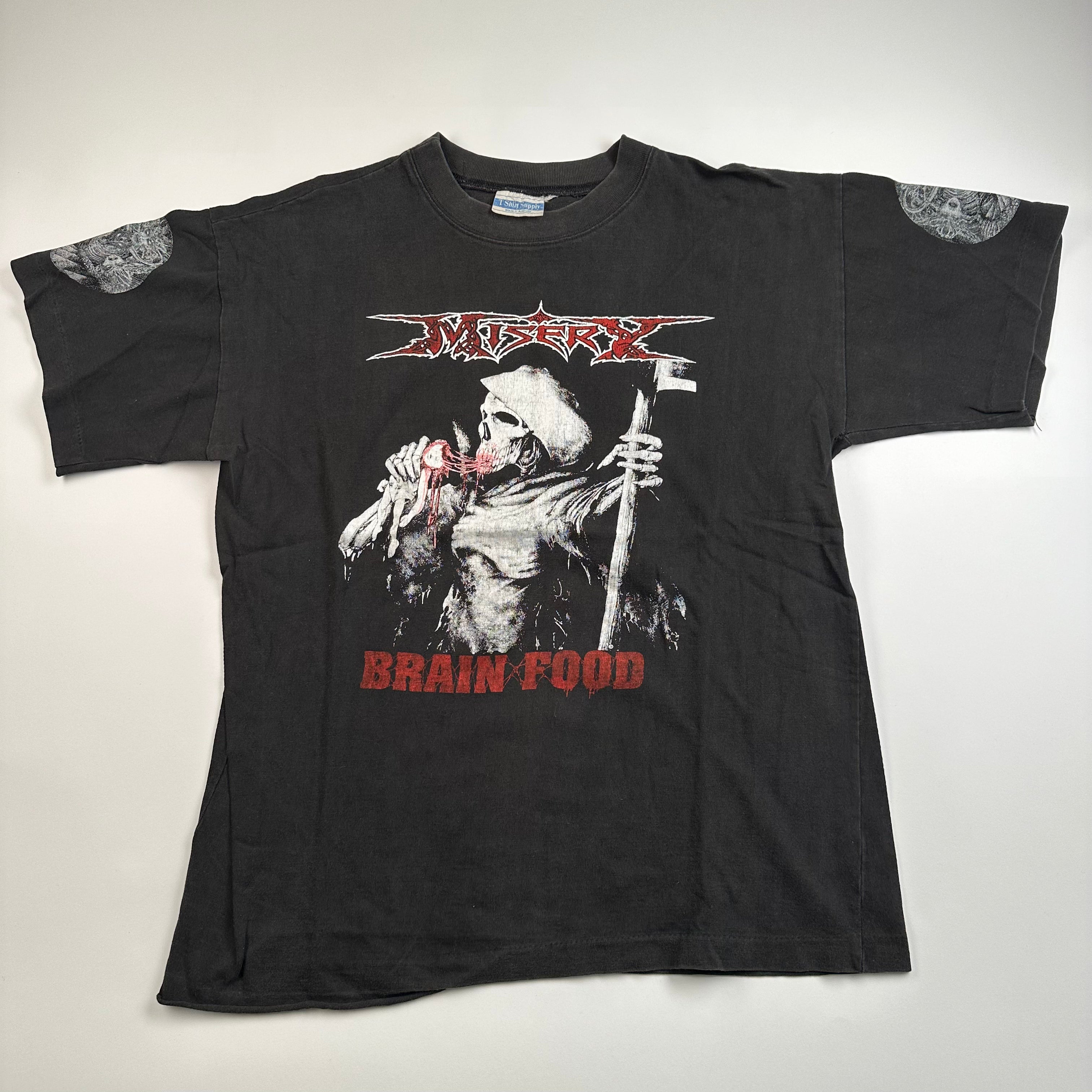 Vintage 90s Misery Shirt Large Brain Food – Madd Vintage