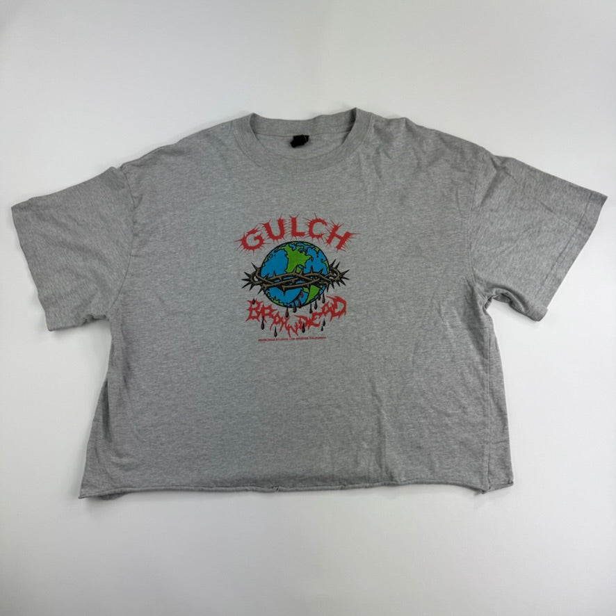 Gulch Brain Dead Cropped Shirt Large – Madd Vintage
