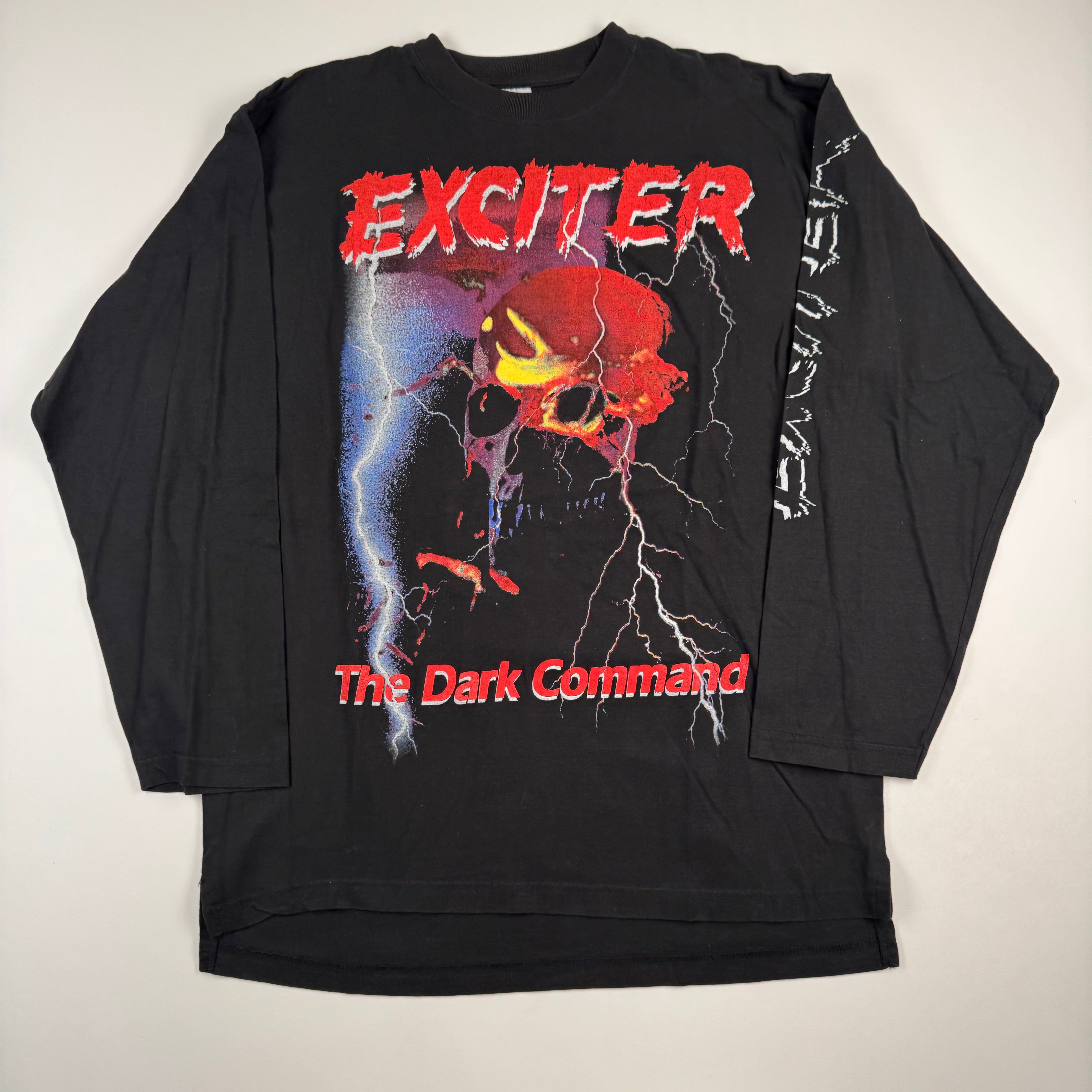 Vintage 90s Exciter Long Sleeve Shirt XL The Dark Command – Madd Vintage