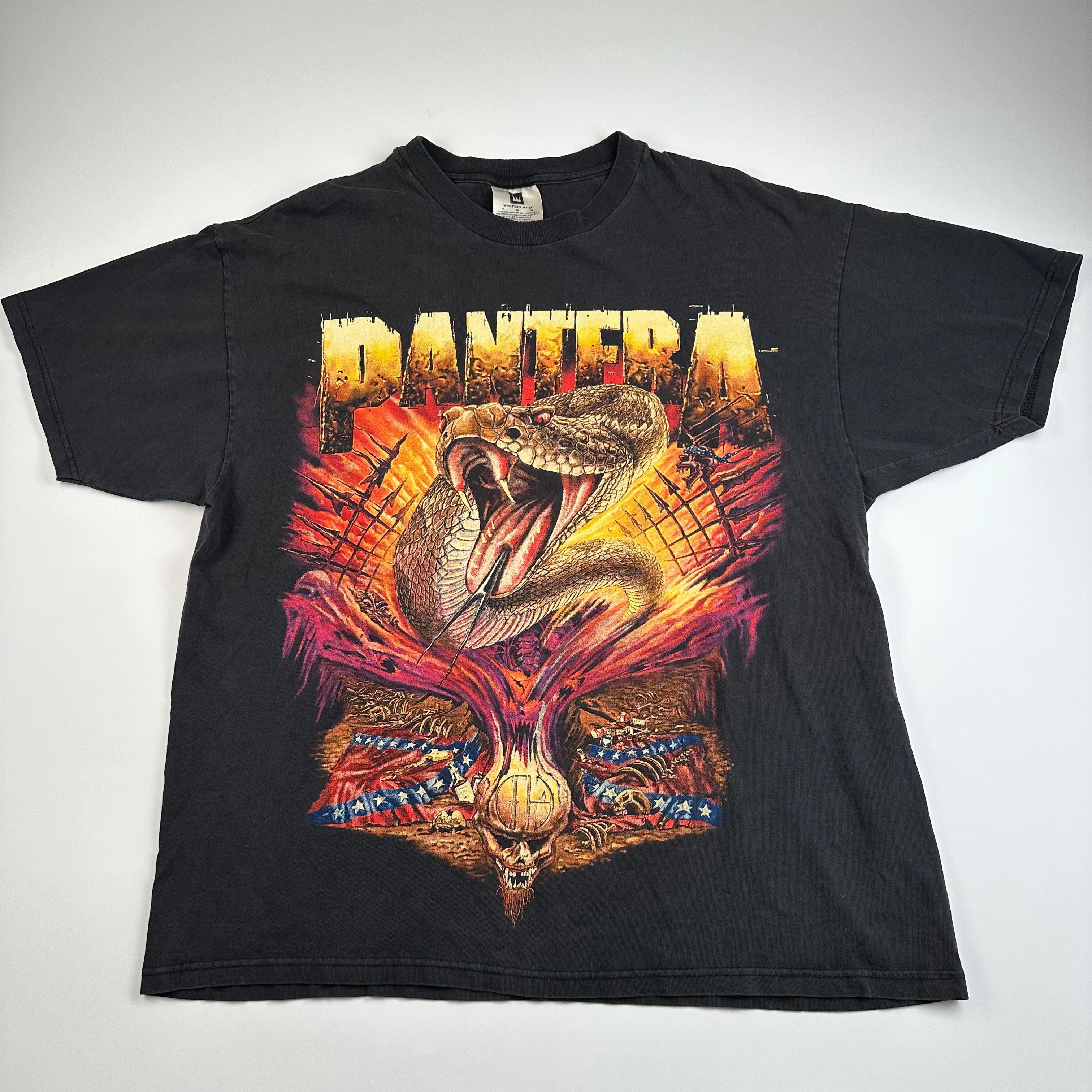 Vintage 1999 Pantera Shirt XL World Domination – Madd Vintage